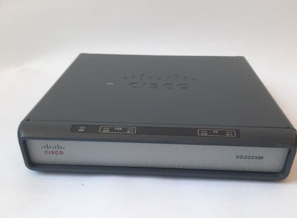 Cisco VG202XM Analogue Voice Gateway with UK PSU