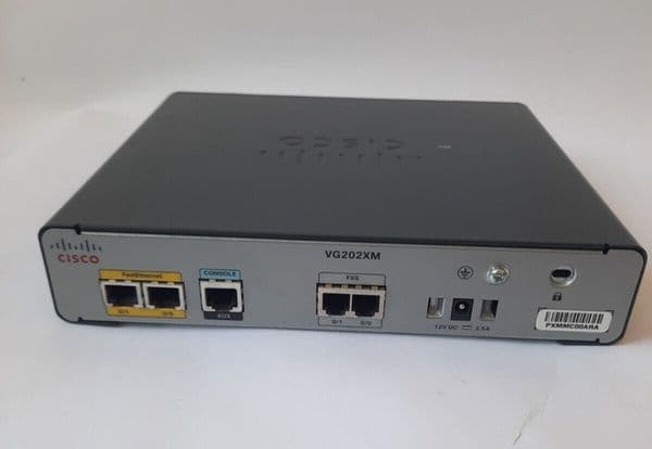 Cisco VG202XM Analogue Voice Gateway with UK PSU