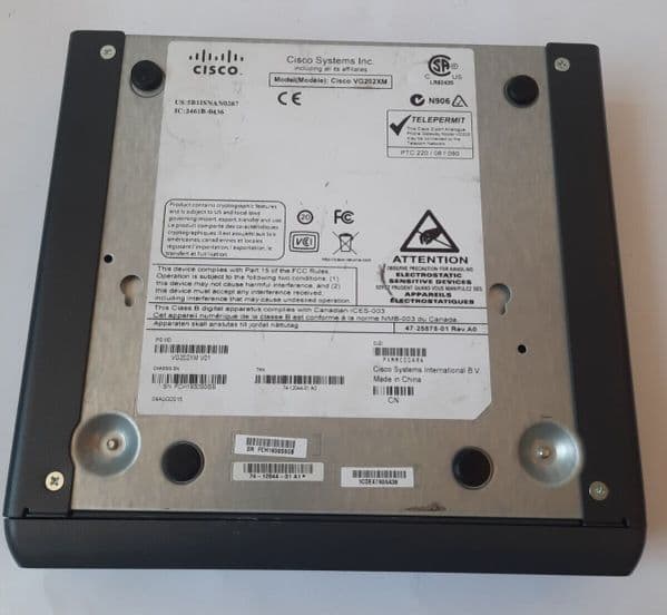 Cisco VG202XM Analogue Voice Gateway with UK PSU