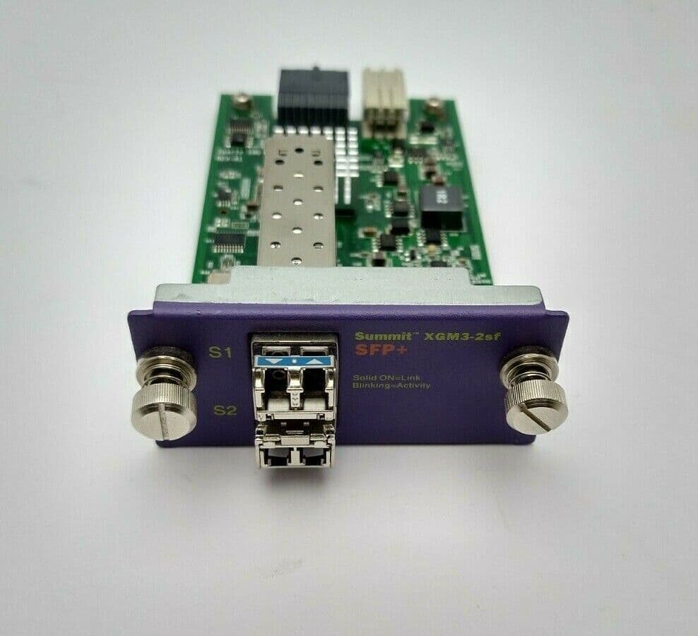 Extreme Networks XGM3-2SF Expansion module 16117 With 2x SFP Modules