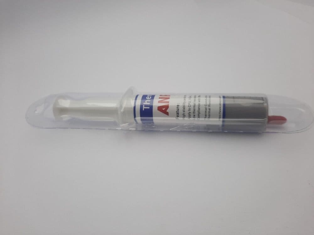 large silicone thermal heatsink compound cooling paste grease syringe ...